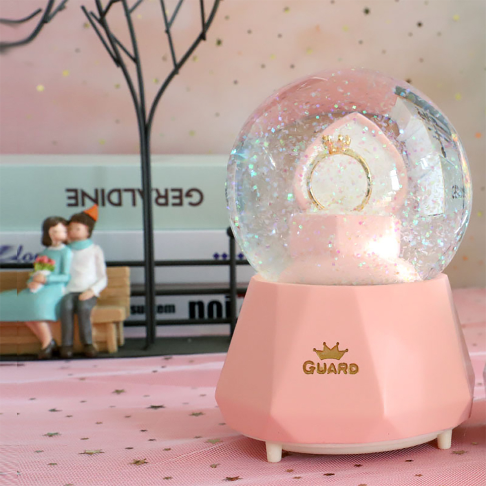 ช้อป Snowball Music box 1946C A กล่องดนตรีหิมะ คริสตัลบอล มีเสียงดนตรี ...